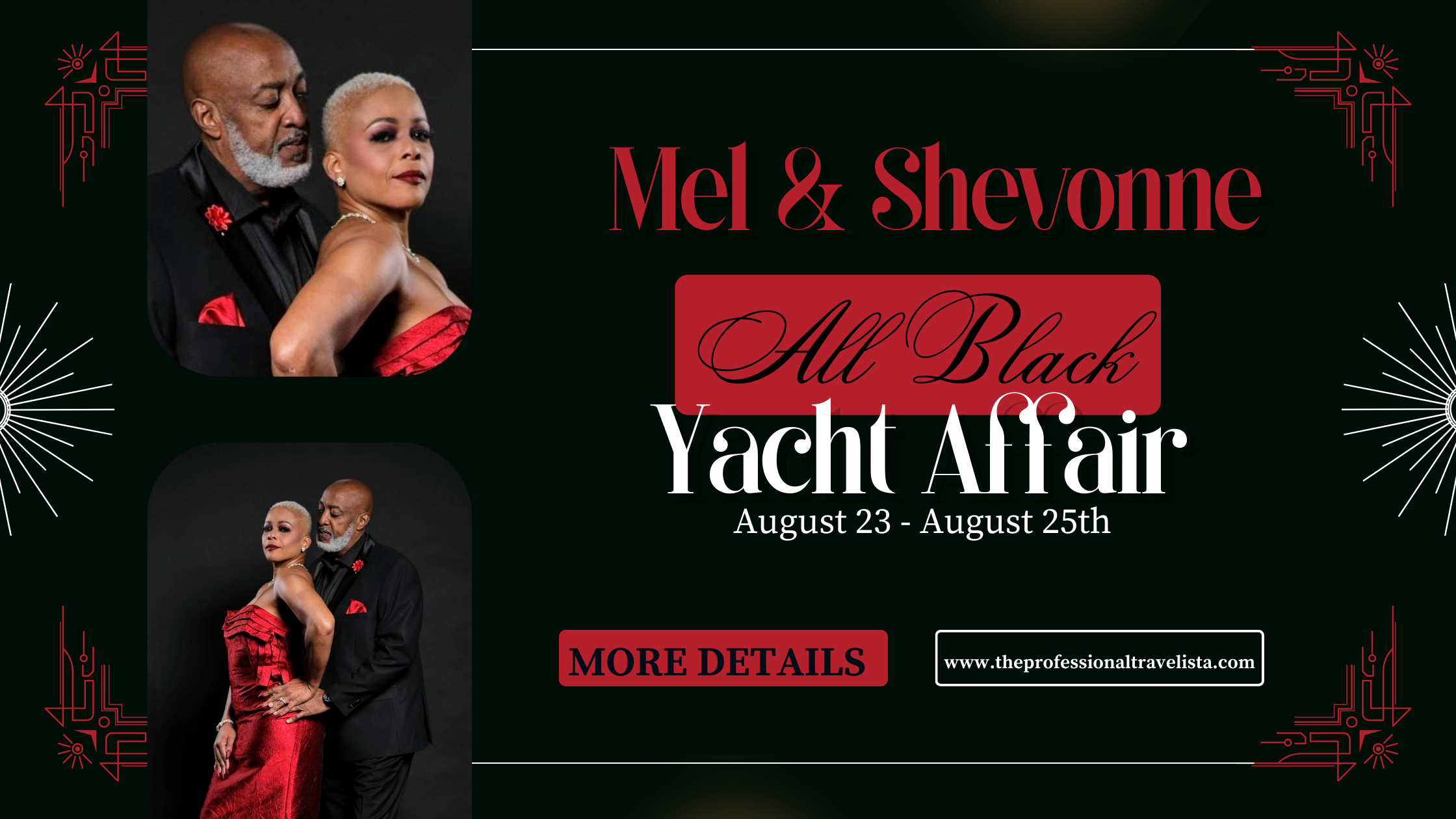 Mel & Shevonne’s All Black Yacht Affair – The Professional Travelista